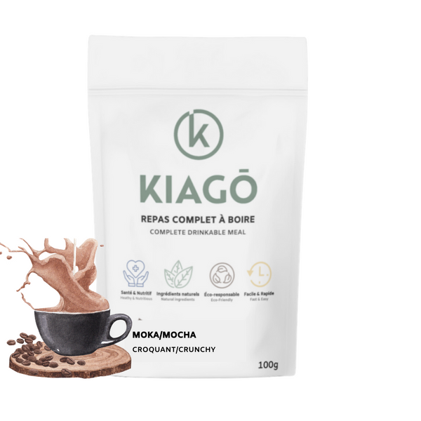 Complete Drinkable Meal - Mocha (100g) – KIAGO Nutrition