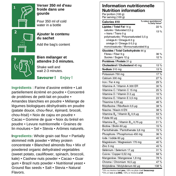 Classic Drinkable Meal - Strawberry (100g) – KIAGO Nutrition